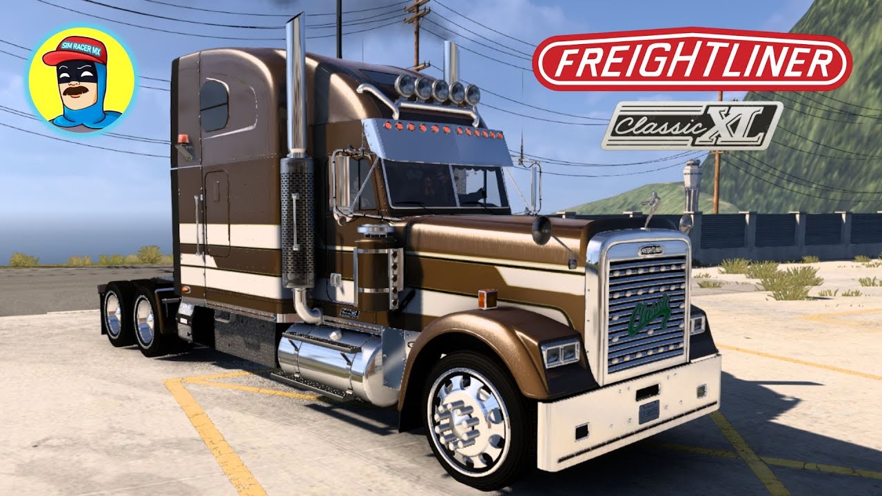 Freightliner Classic XL | mod review descarga gratis | ATS 1.51 - YouTube