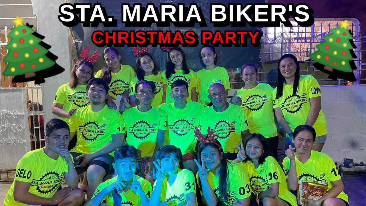 CHRISTMAS PARTY | STA.MARIA BIKER'S | JVS VLOG - YouTube