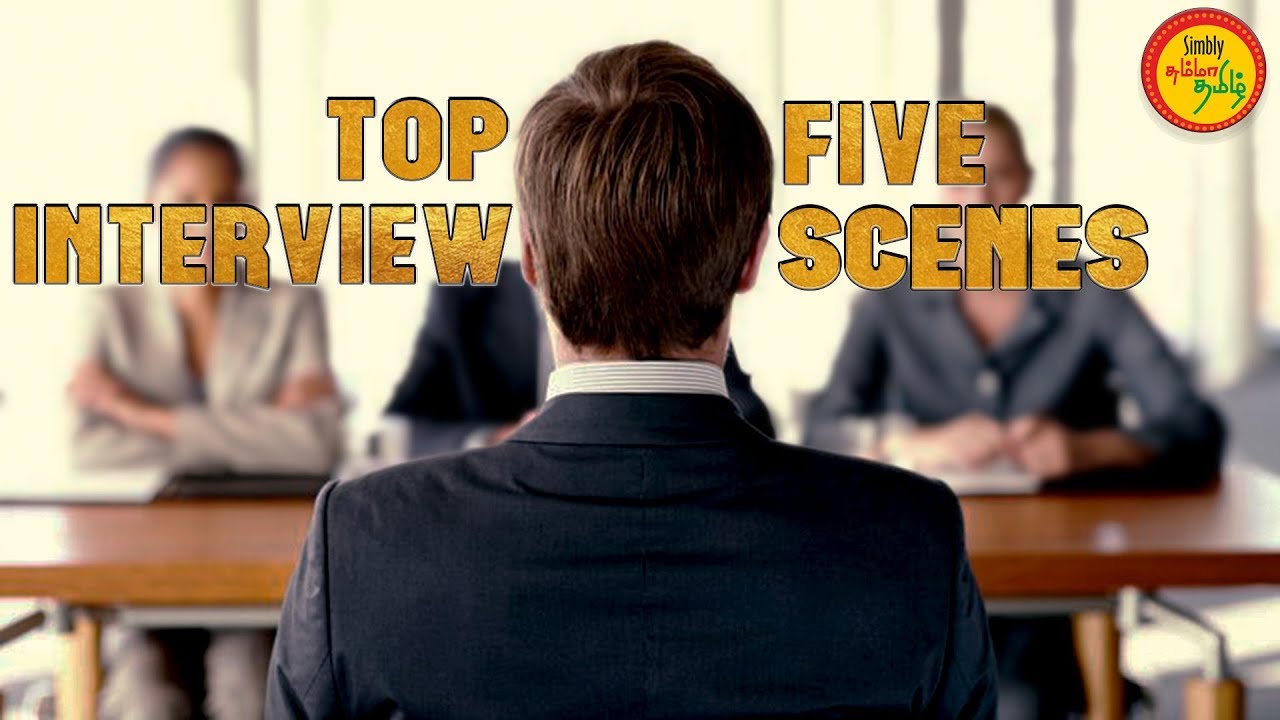 Top Five Interview Scenes in Tamil Movies | Thillu Mullu | Velaikkaran ...