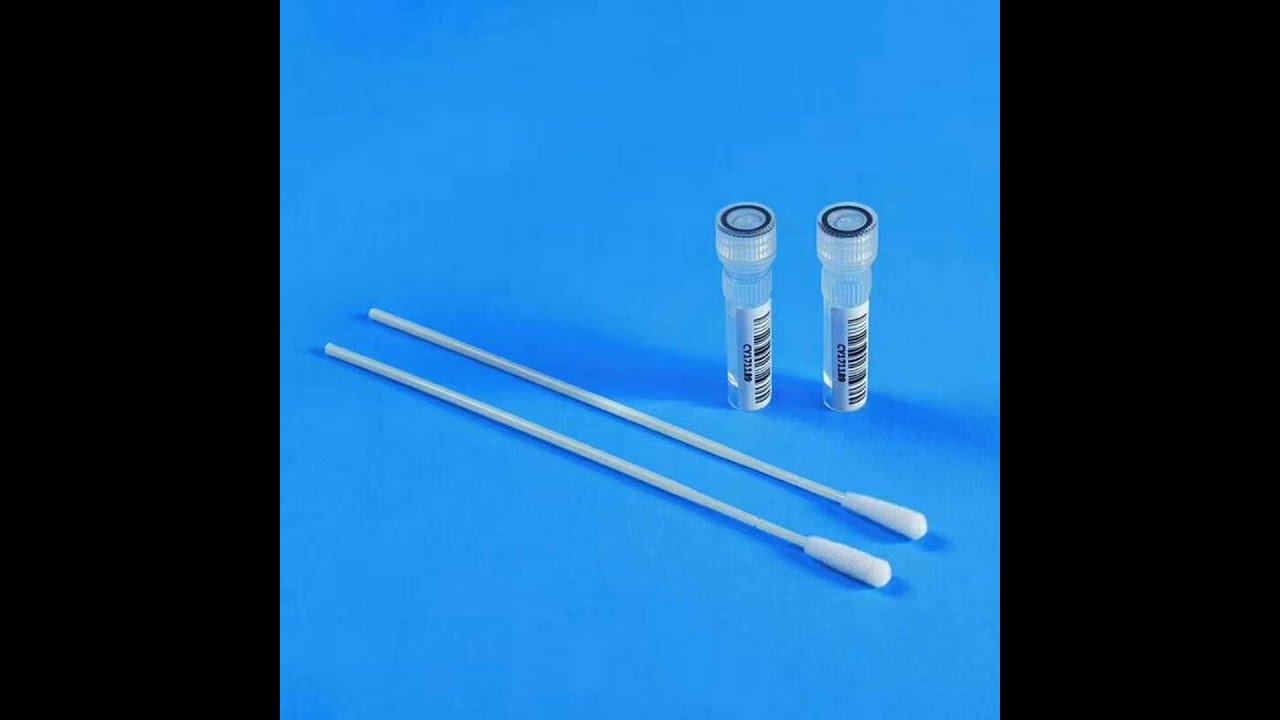 DNA test sample collection kit - YouTube