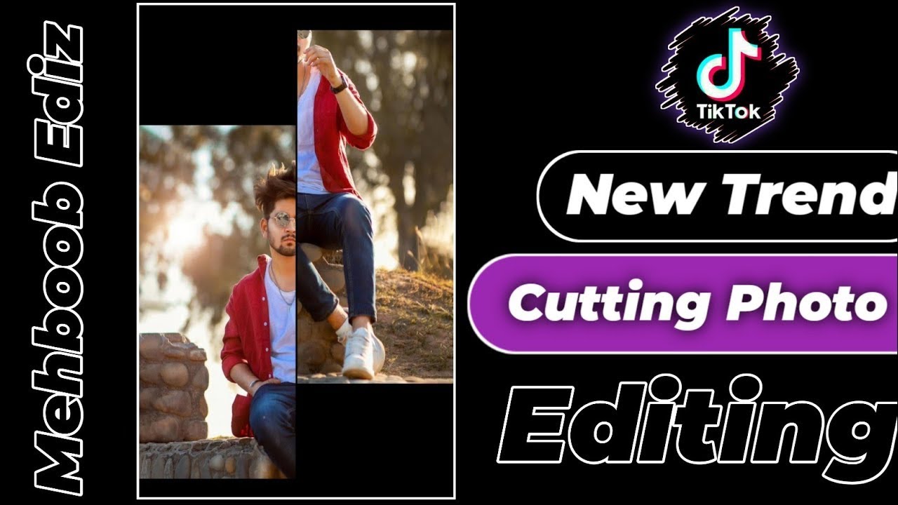 Cut Photo Editing Full Tutorial Viral On Tiktok New Trend - YouTube