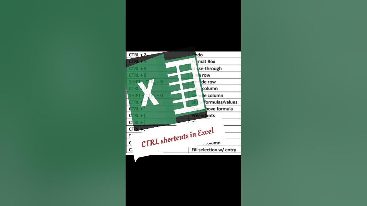Exceltech Excel Shortcutkeys Shorts Computertech Shortvideo Youtube