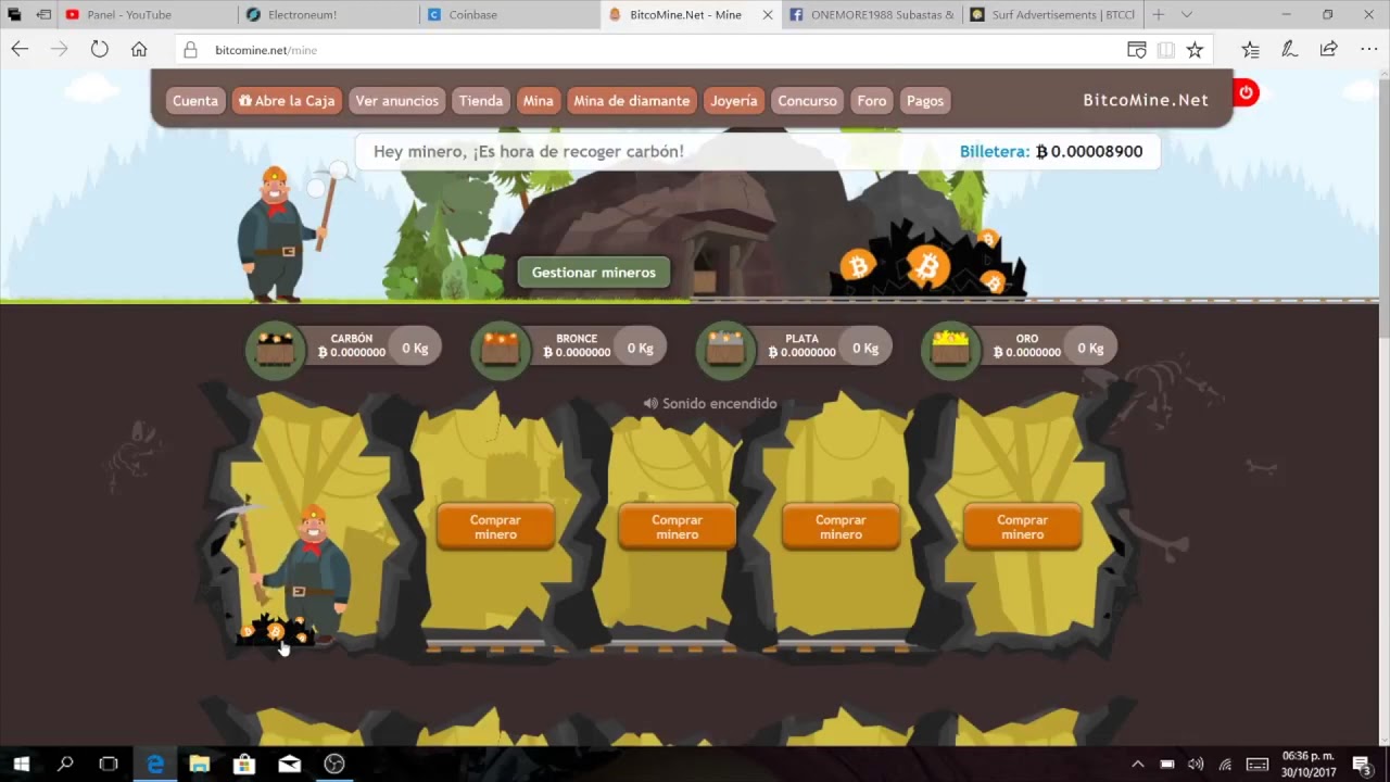 RESULTADOS DE LA PAGINA BITCOMINE - YouTube