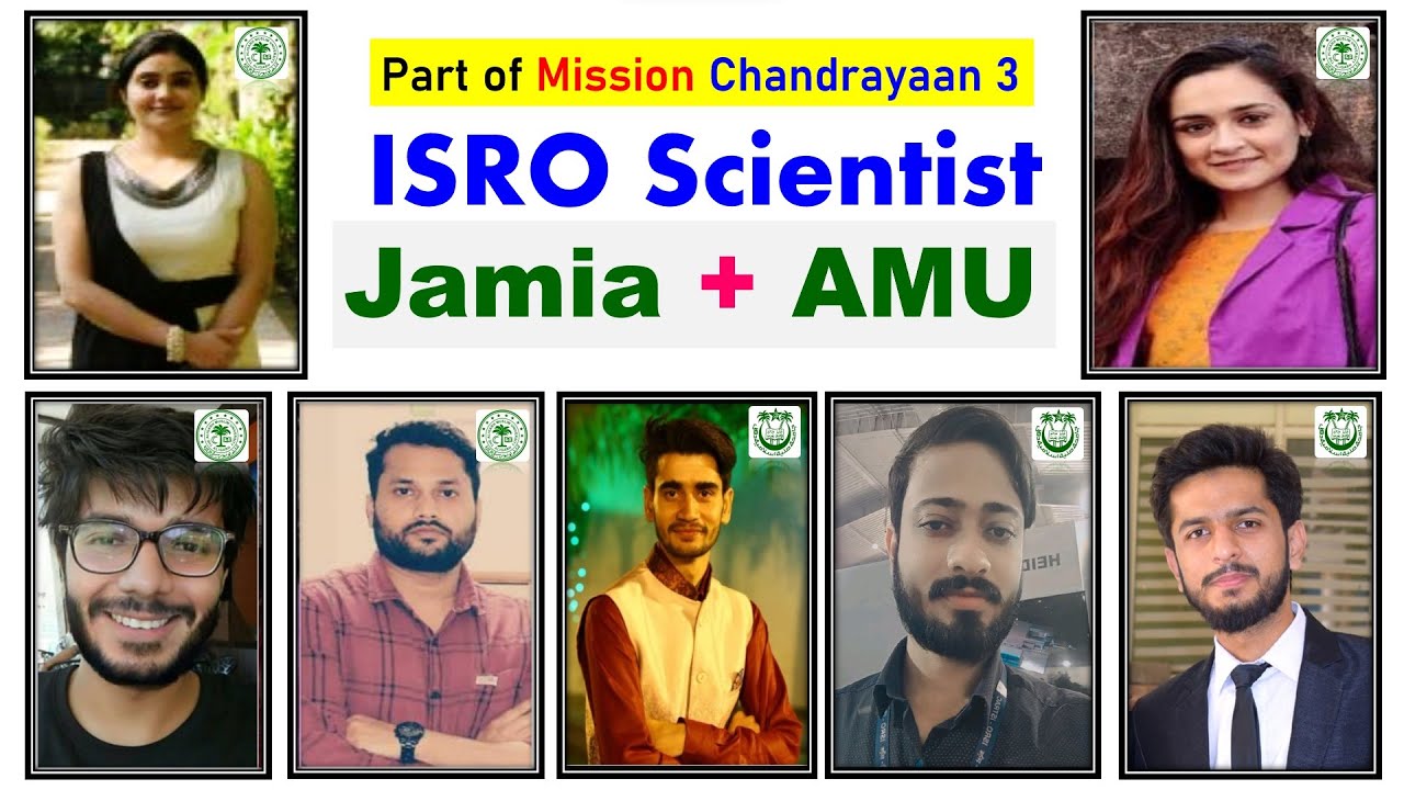 Jamia AMU के ISRO Scientist की कहानी| Chandrayaan 3 Live Video Update ...