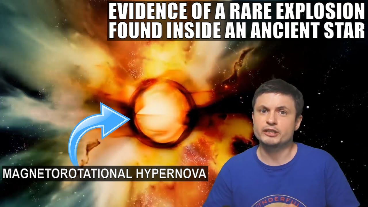 Signs of a Rare Powerful Explosion - Magnetorotational Hypernova - YouTube