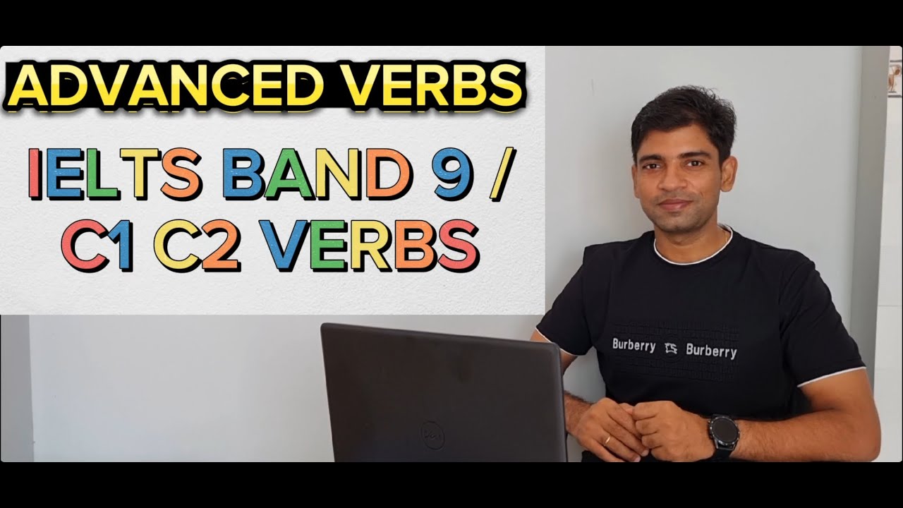 IELTS BAND 9 / C1 C2 VERBS - YouTube