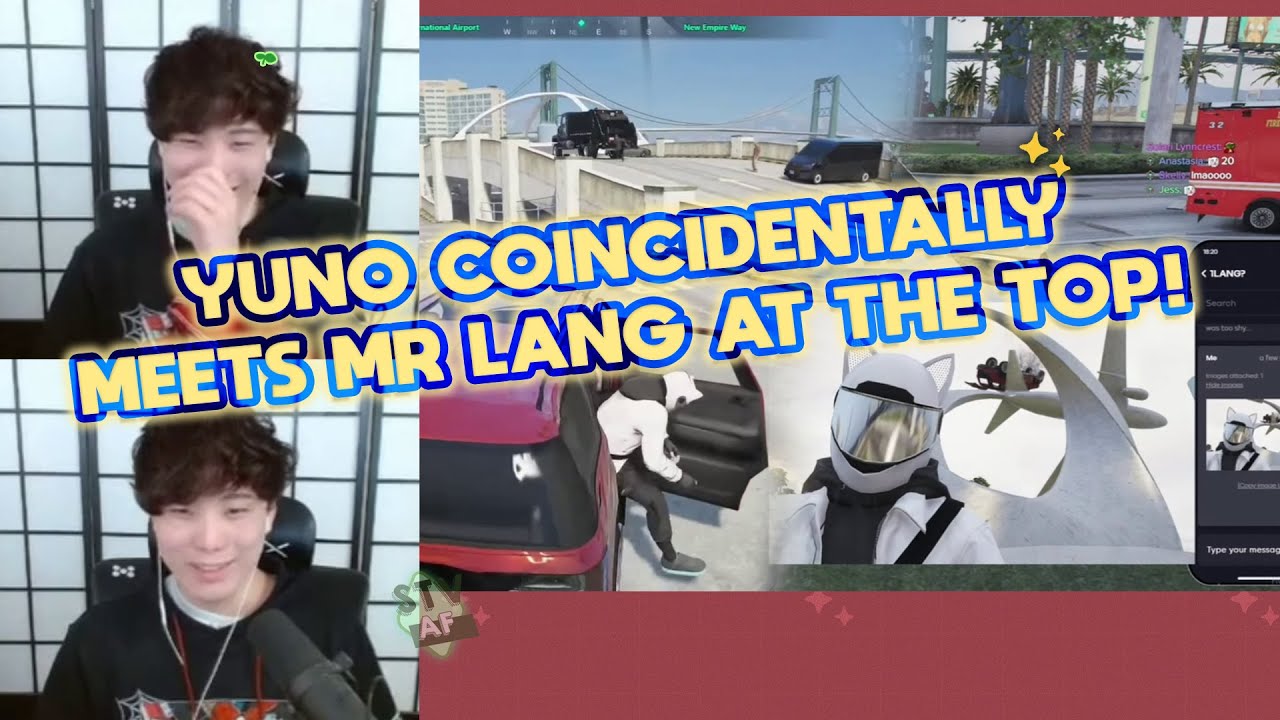 Send this to Perez! Yuno COINCIDENTALLY MEETS Mr Lang at LANDING SPOT ...