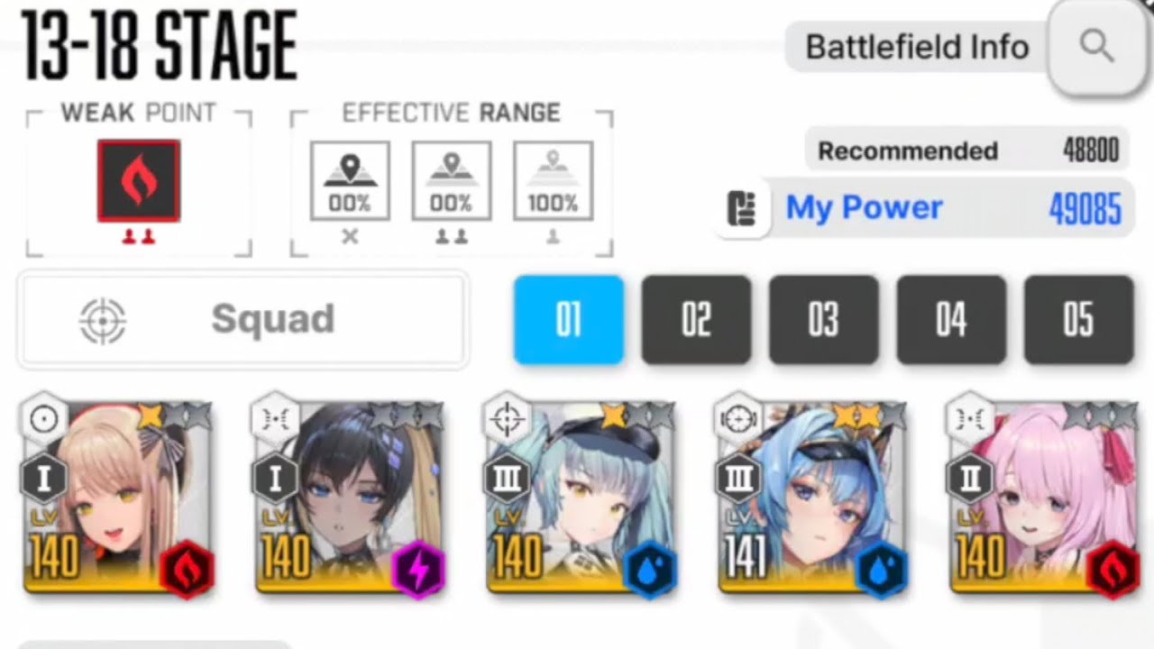 NIKKE - Clearing Stage 13-18 - YouTube