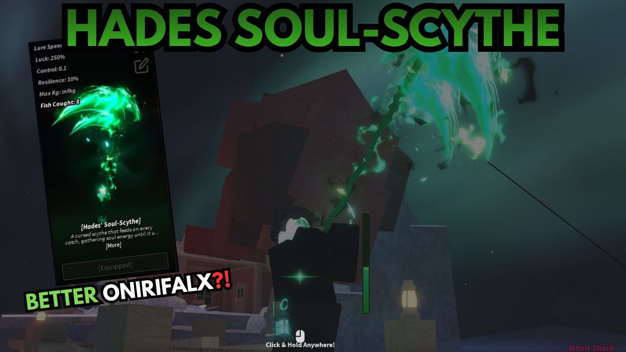 Obtaining HADES SOUL SCYTHE In Fisch (BUFFED ONIRIFALX?!) Fifth Layer ...