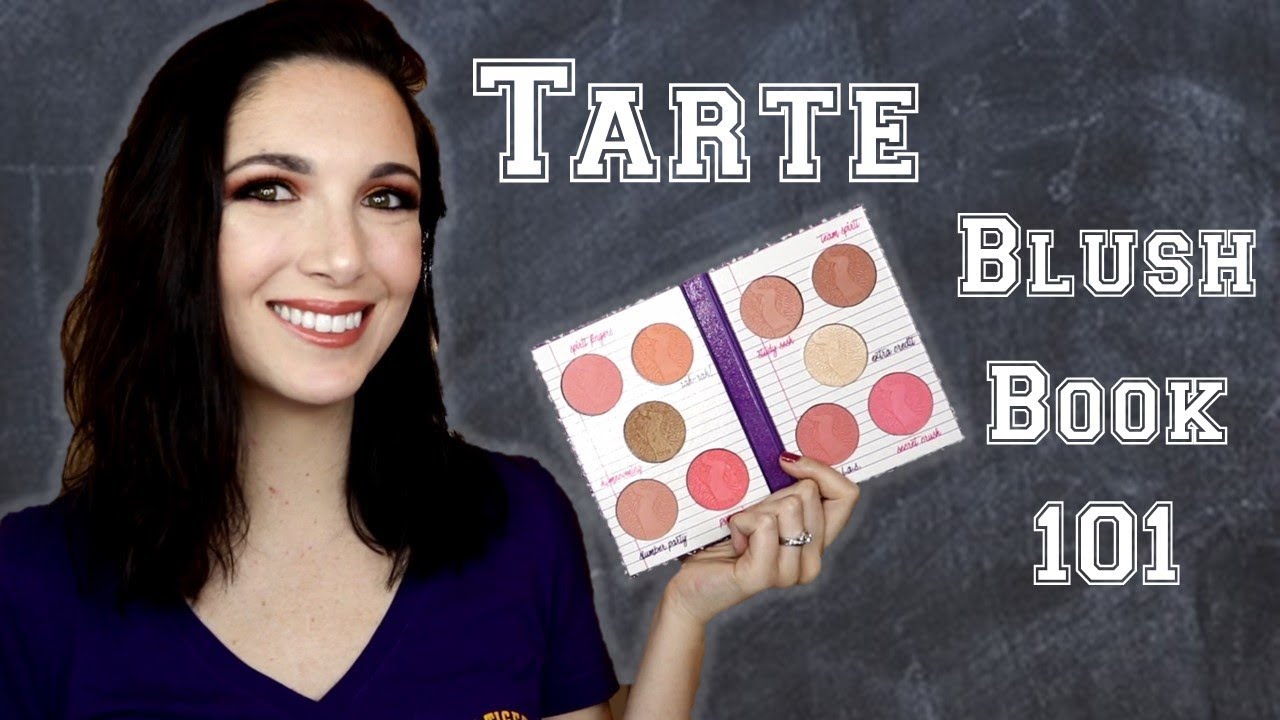 TARTE BLUSH BOOK 4 │ Blush 101 Amazonian Clay Palette Review - YouTube