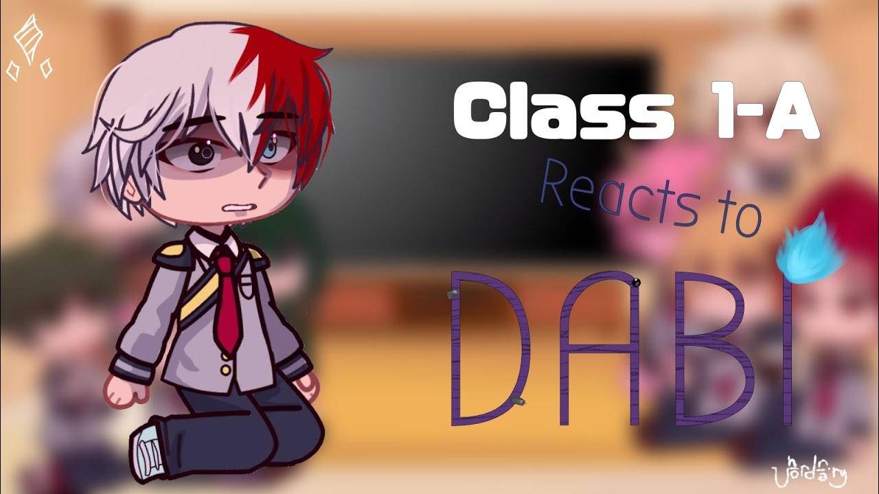 Class 1-A reacts to Dabi//part 1 (Very rushed) // - YouTube