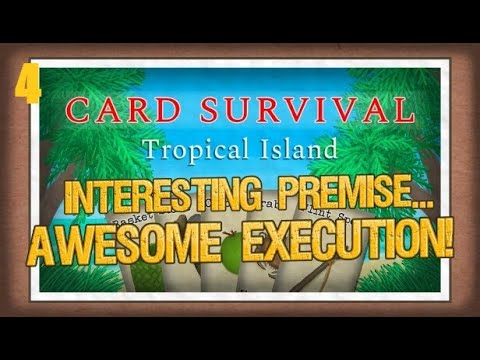 EP4 | Card-Based Survival on a TROPICAL ISLAND!🌴🥥 | Card Survival ...