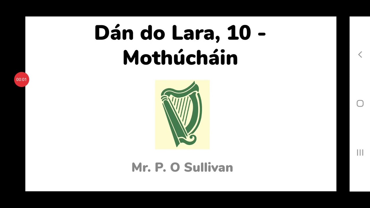 Dán do Lara, 10 - Mothúcháin: Eochairfhocail - YouTube