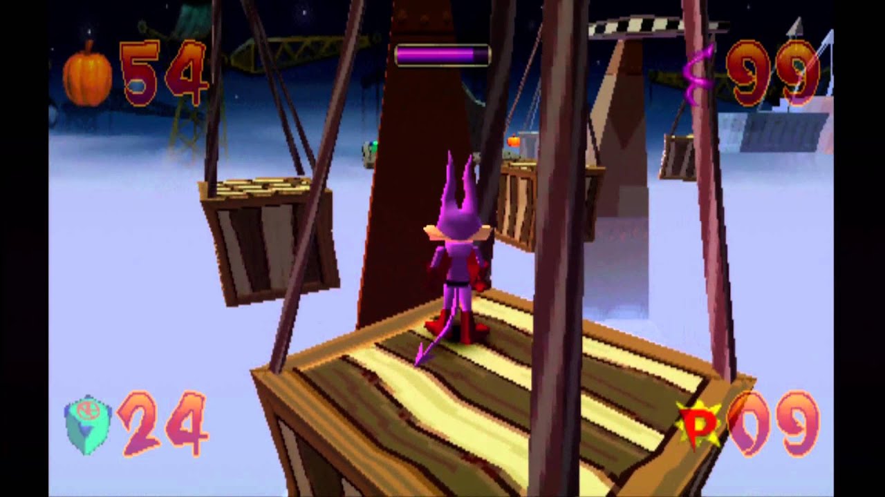Jersey Devil (PS1) Gameplay Part 11 (Sewer Port - Monkey's Trail ...