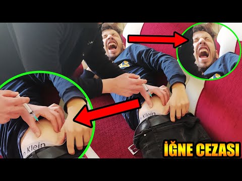 İĞNE VURMA CEZALI  YARIŞMA - HAFTALIK VLOG-
