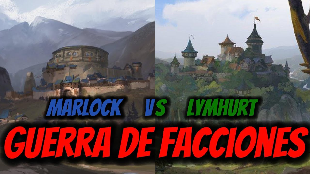 🔥 GUERRA DE FACCIONES MARLOCK VS LYMHURST 🔥| ALBION ONLINE - YouTube