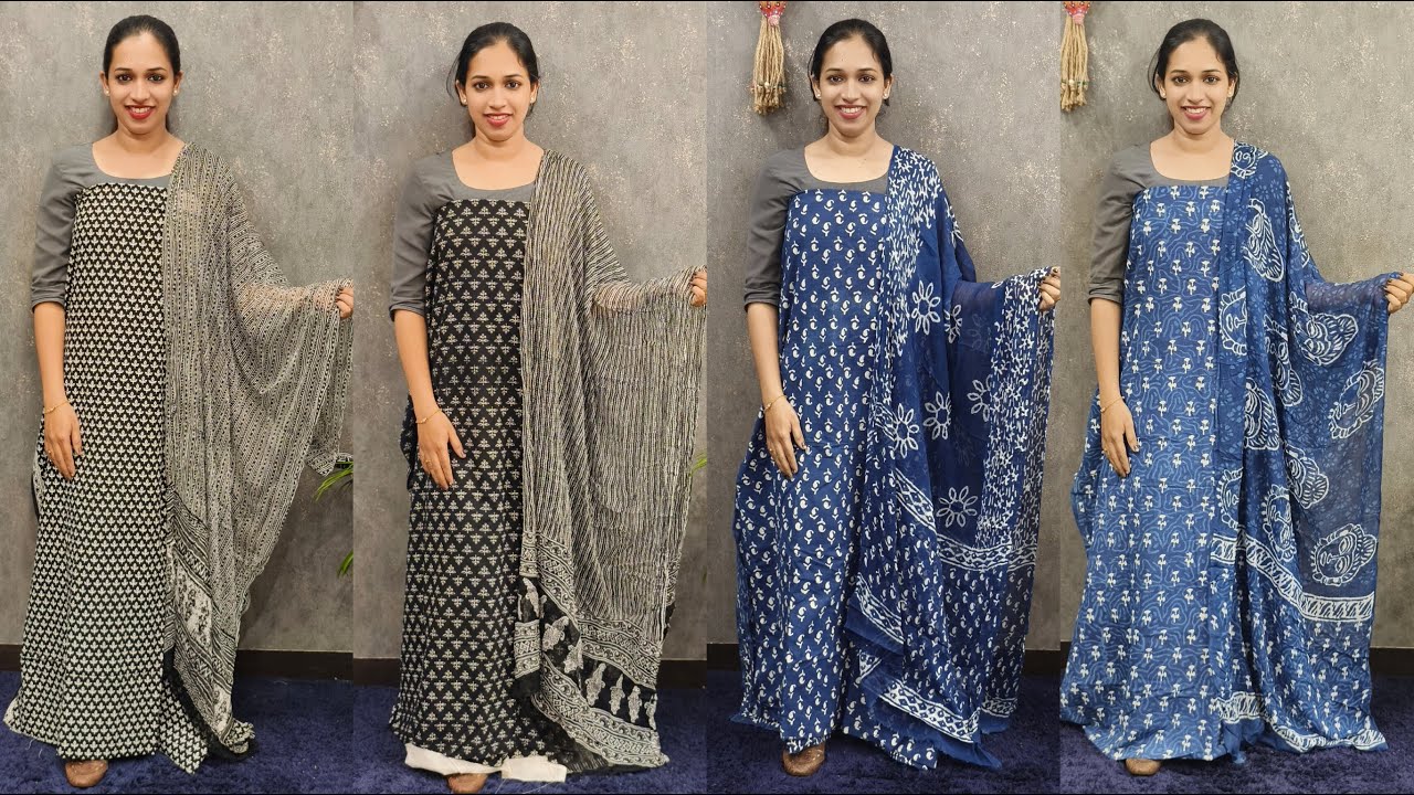 BLACK & INDIGO || Cotton suits collections || 𝐆𝐋𝐈𝐓𝐙𝐈𝐍𝐃𝐈𝐀 FASHIONS 🥰👌🛍 ...