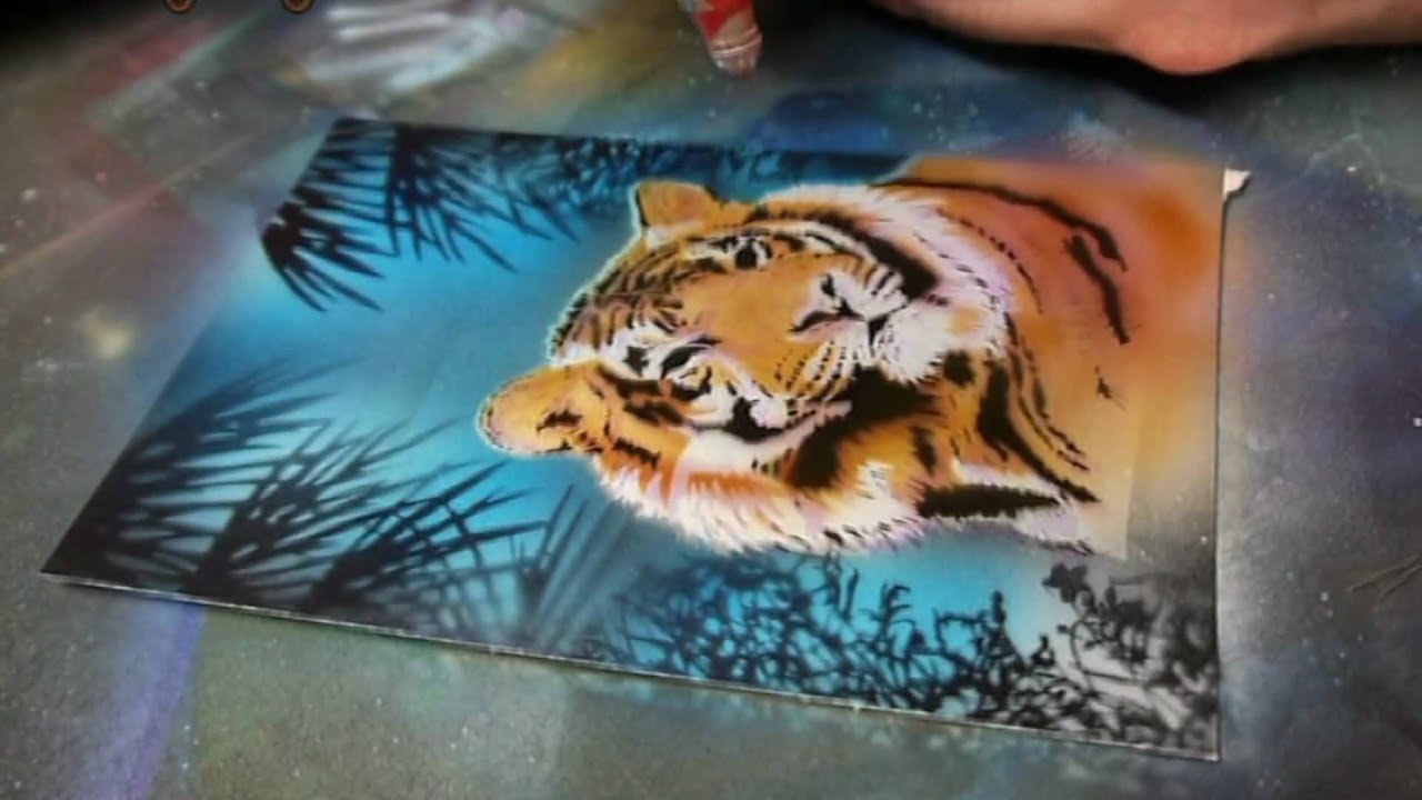 No 007 Airbrush by WOW Tiger HD 1080.mp4 - YouTube