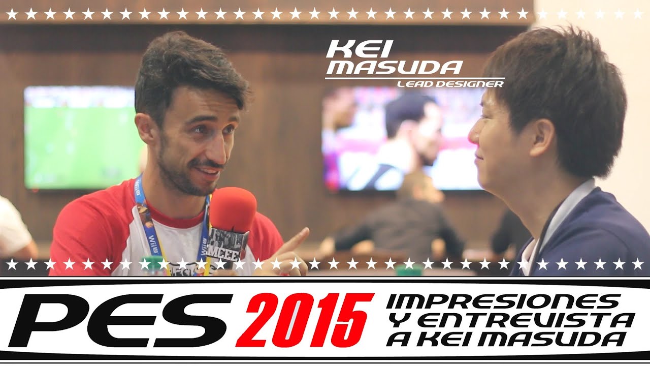 PES 2015 - Impresiones y Entrevista a Kei Masuda - YouTube