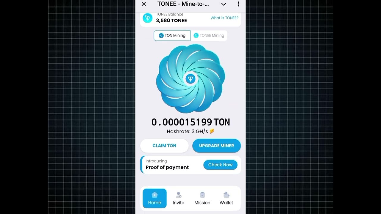 Tonee Mine To Earn Withdrawal | Tonee App Withdrawal | tonee real or ...