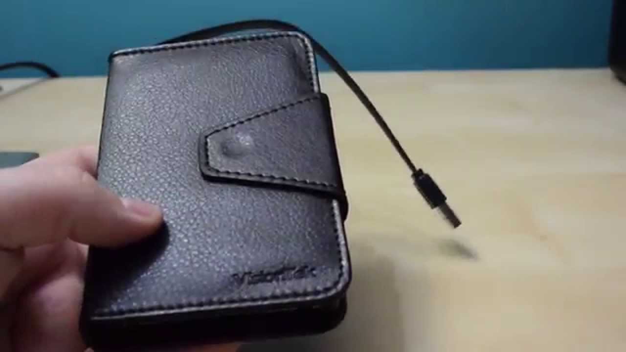 VisionTek Wallet Drive USB 3.0 Leather enclosure Unboxing (SSD & HDD ...