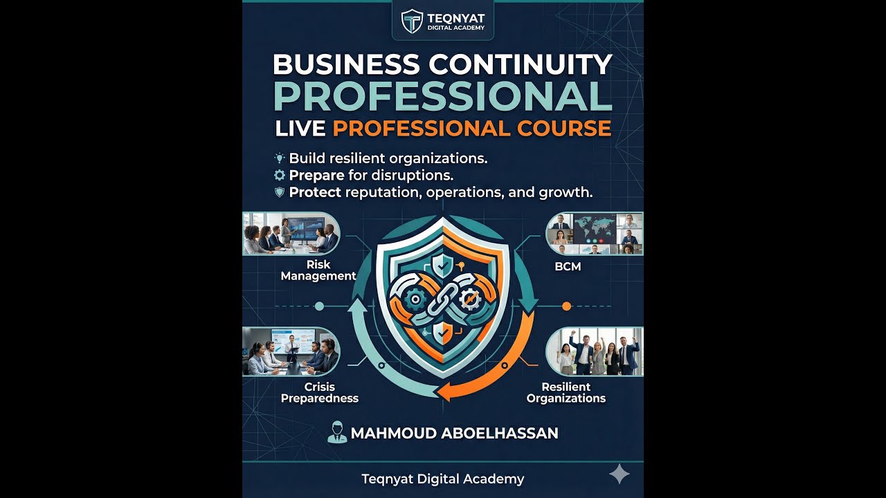 Business Continuity Professional - Live Course - Day 1 #bcp - YouTube