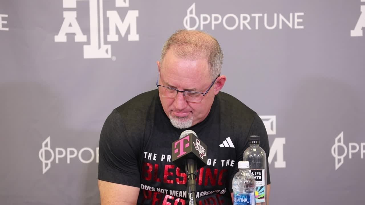 Buzz Williams discusses Texas A&M win over Florida - YouTube