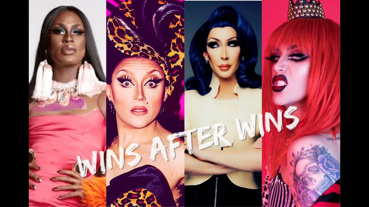 Queens With Most Main Challenge Wins - YouTube