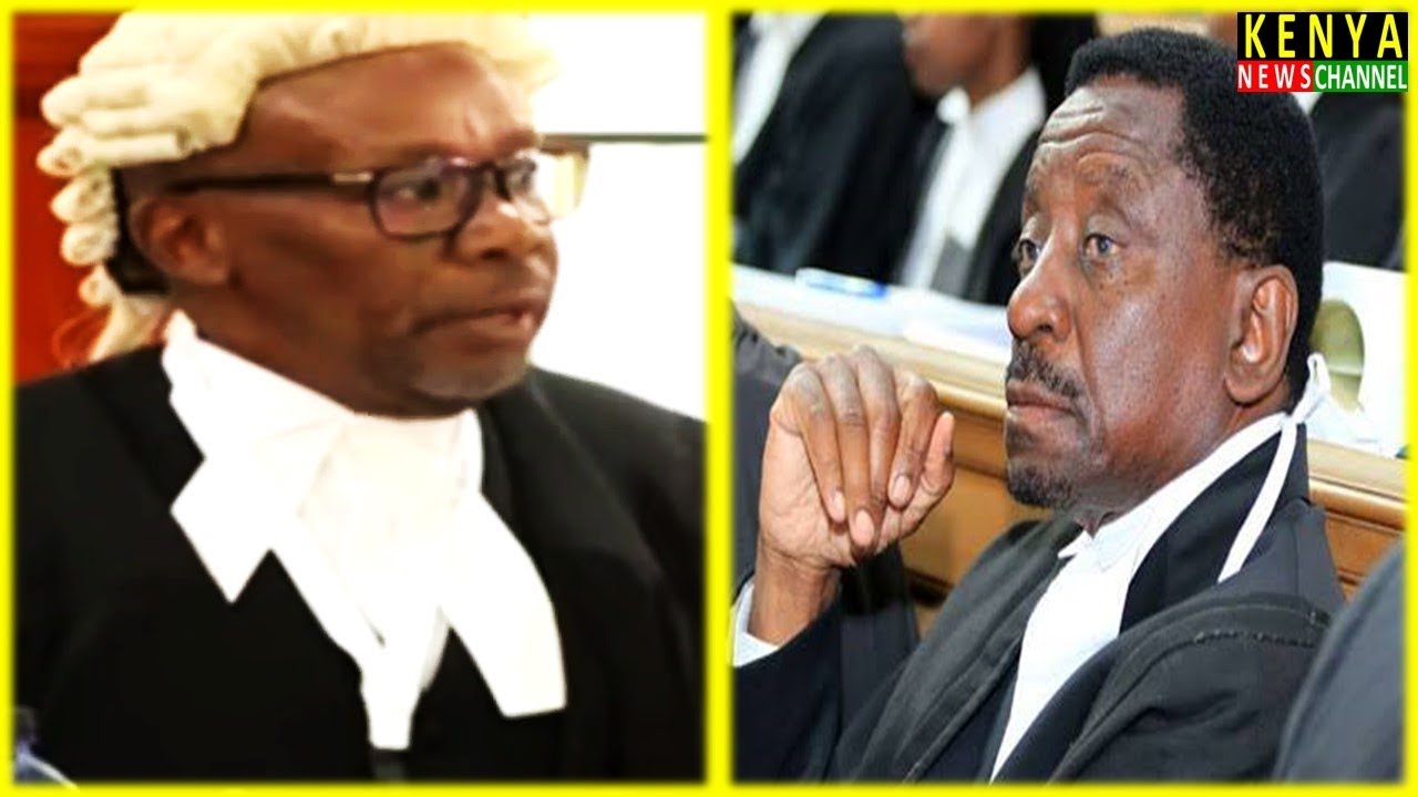 "Resign as Governor if you're not happy with IEBC" Githu Muigai tells ...