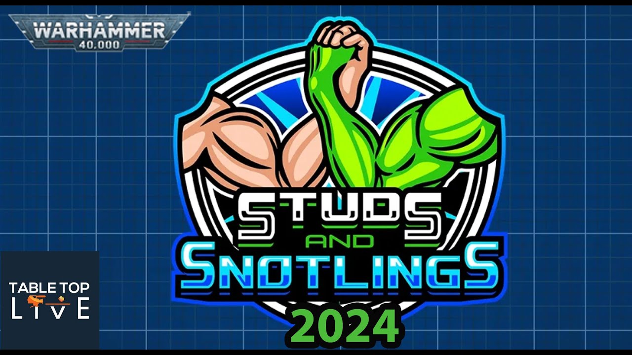 Studs and Snotlings 2024 GT - Warhammer 40k Tournament - Day 1 - YouTube