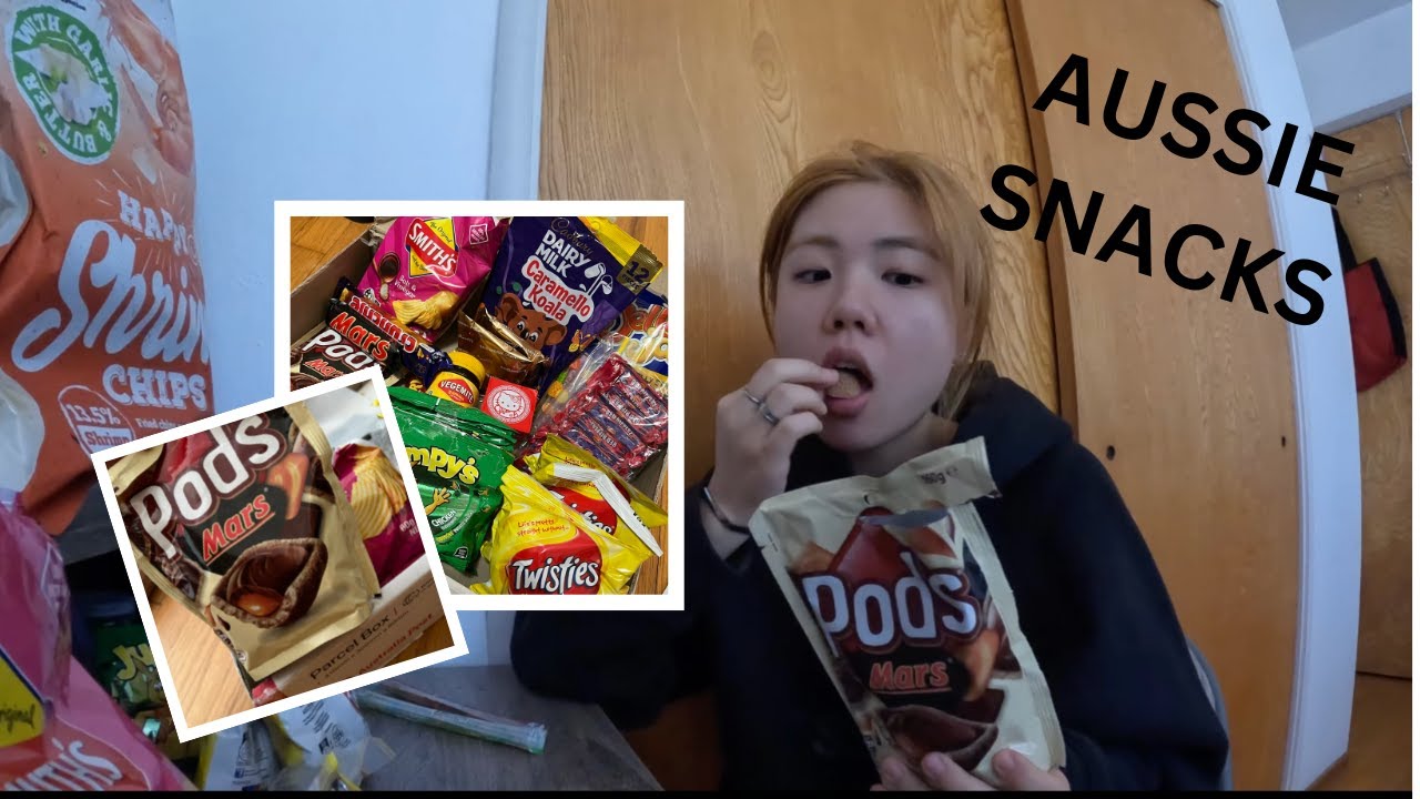 SNACK VLOG | Trying Aussie Snacks - YouTube