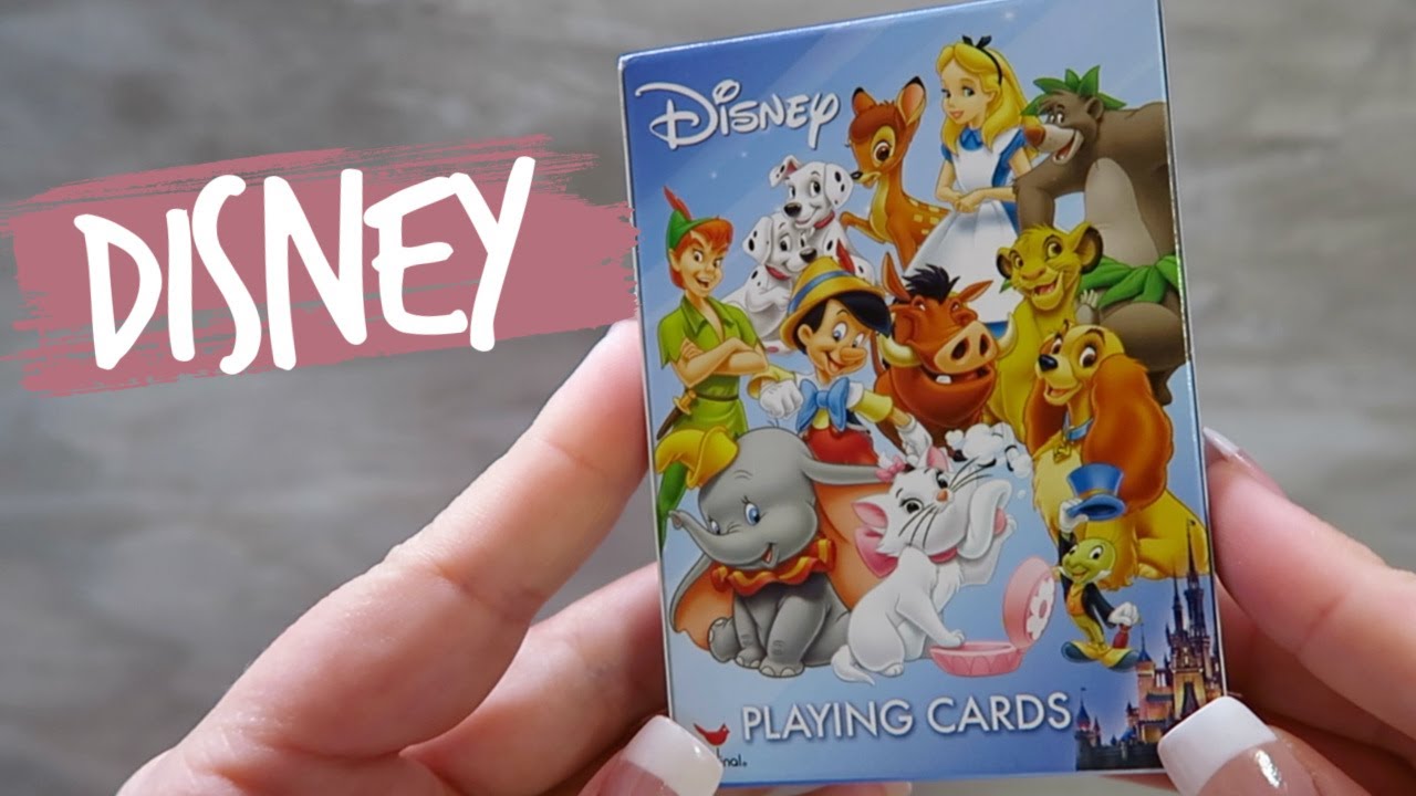 Disney Playing Card Deck - YouTube