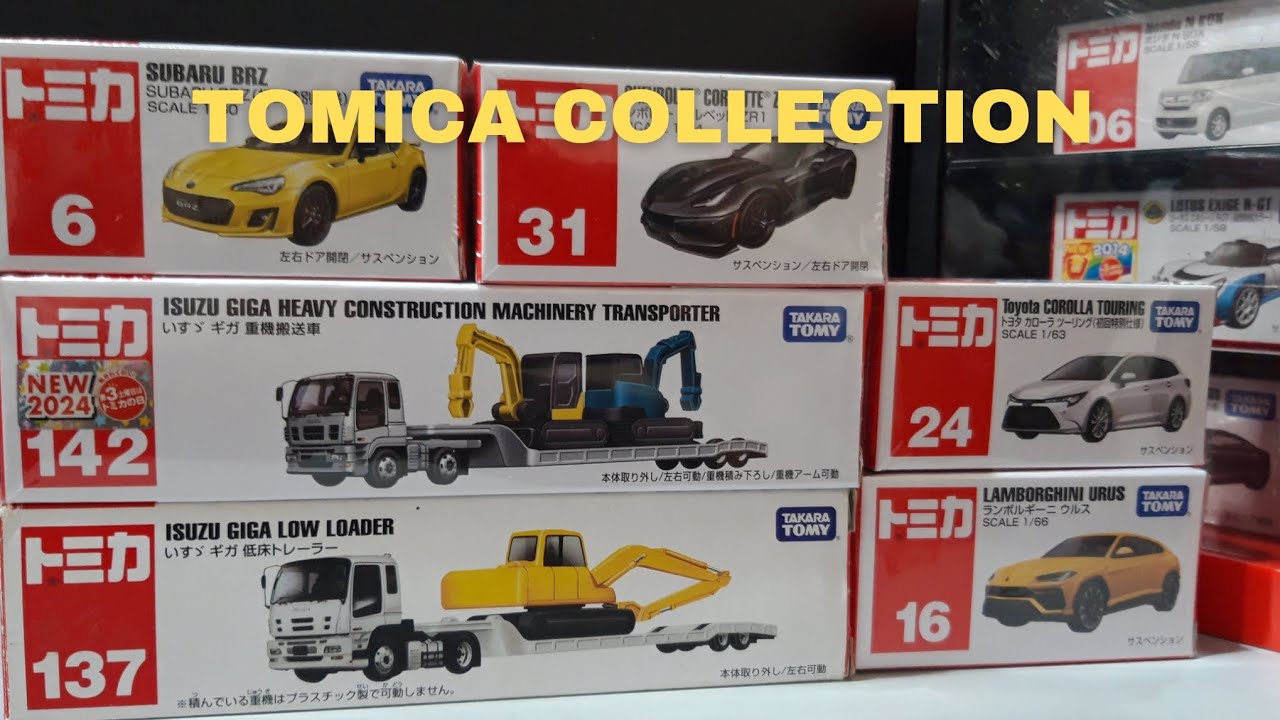 TOMICA COLLECTION No 6.16.24.31.137.142 - YouTube