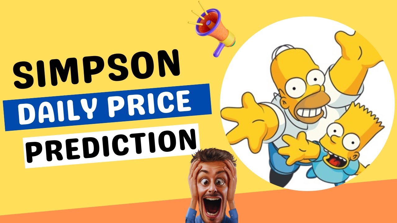 JUST IN: SIMPSON COIN TODAY'S TECHNICAL PRICE PREDICTION || HOMER ...