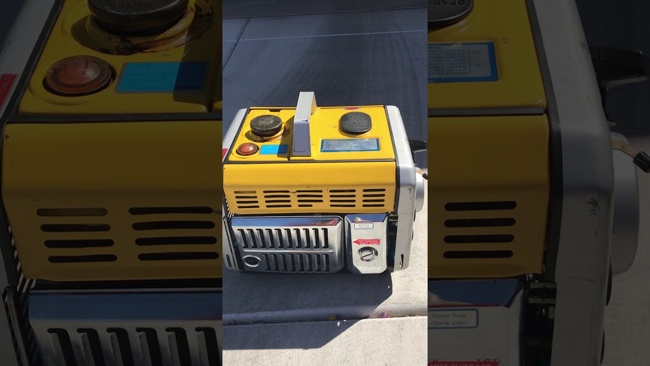 Suzuki generator - YouTube