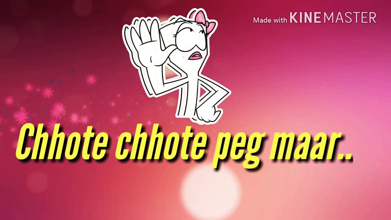 Chote Chote Peg | Whatsapp Status Video(Yo Yo Honey Singh) - YouTube