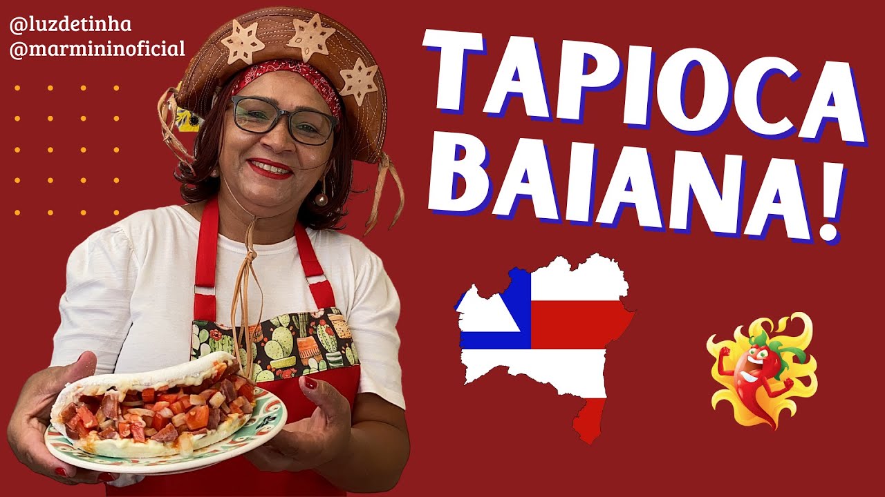 COMO PREPARAR A NOSSA TAPIOCA BAIANA - CALABRESA, VINAGRETE, CATUPIRY ...