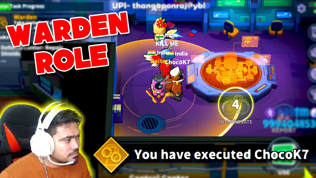 SUPER SUS New Update WARDEN Role - My Guess Correct - YouTube
