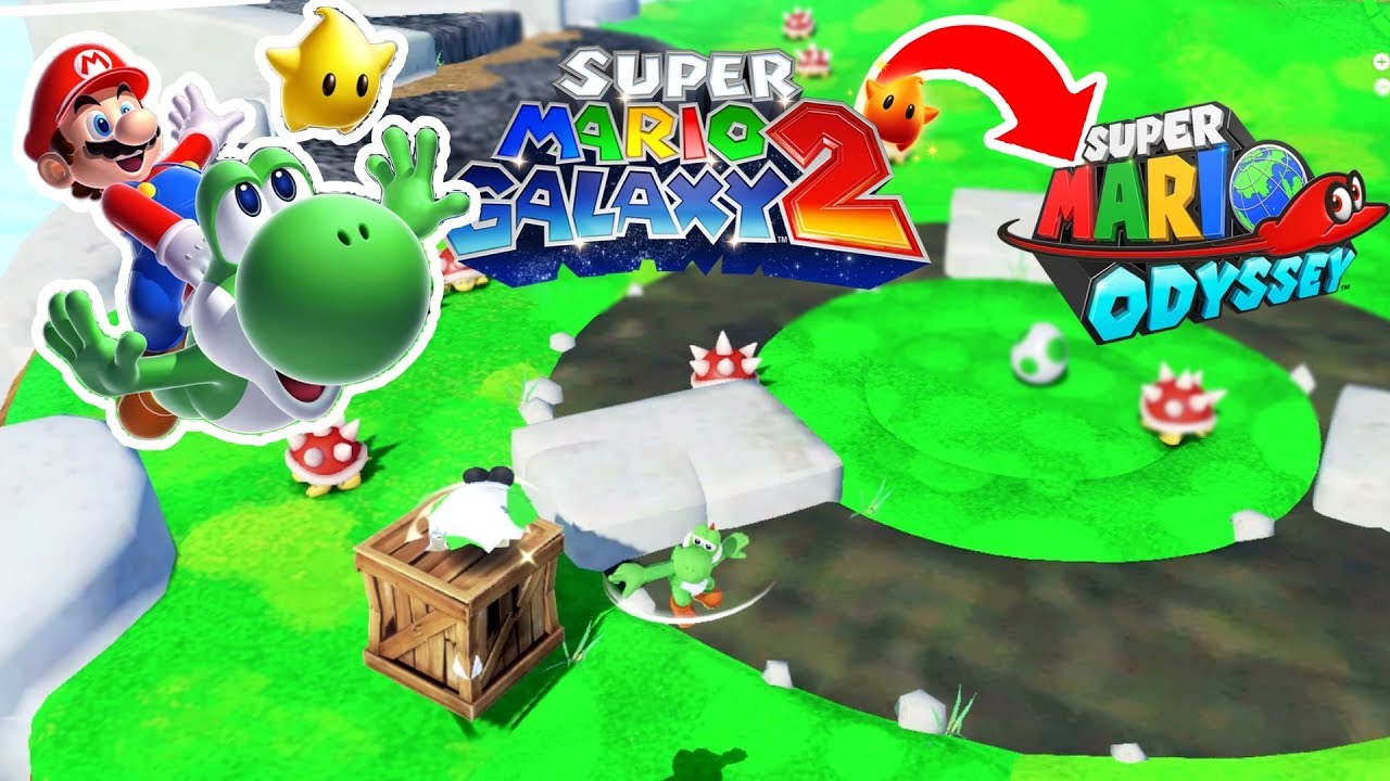YOSHI STAR GALAXY in Super Mario Odyssey mit Yoshi?! - YouTube