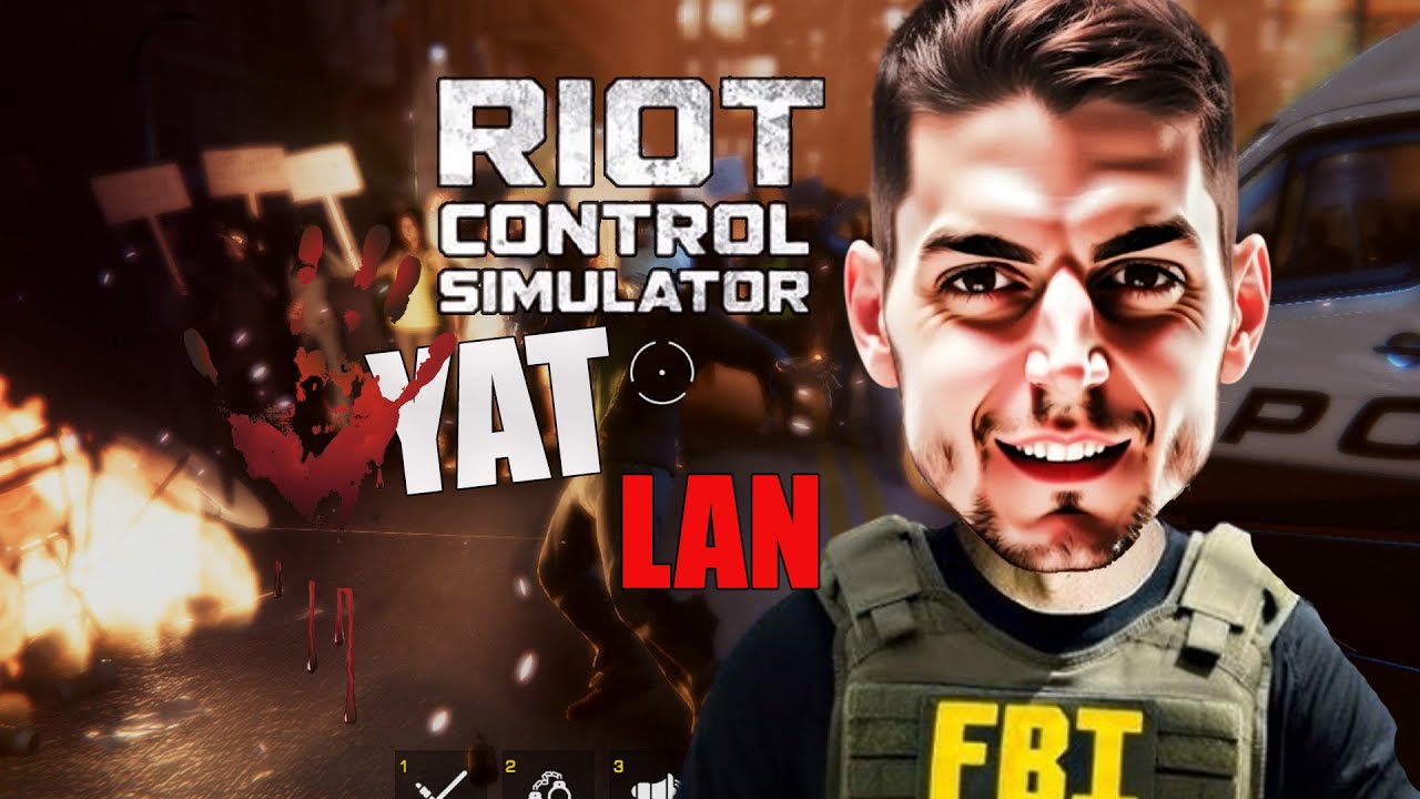 OLAY YERİ AMERİKAN POLİSİ OLDUM/Riot Control Simulator Rookie Day - YouTube