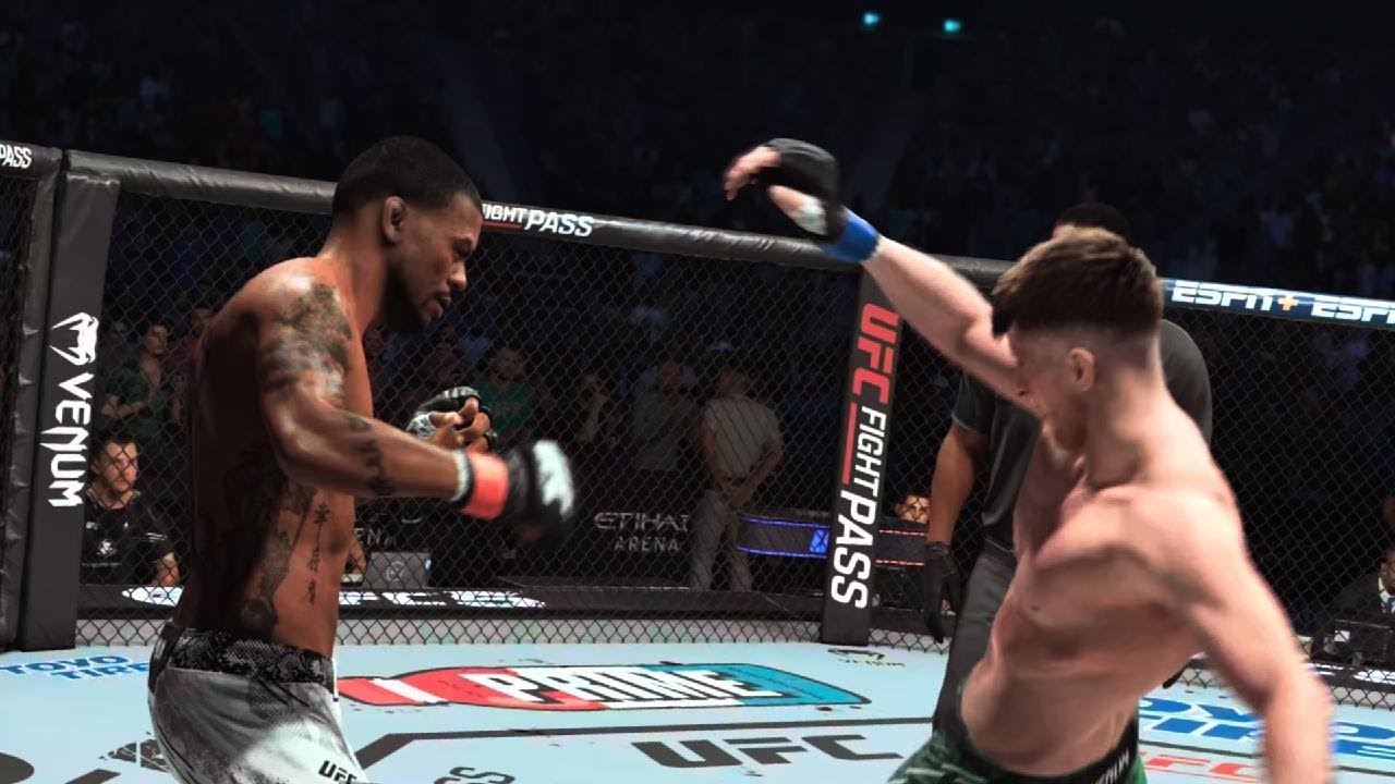 UFC 5 PS5 PRO | Jack Shore vs Michael Johnson - YouTube