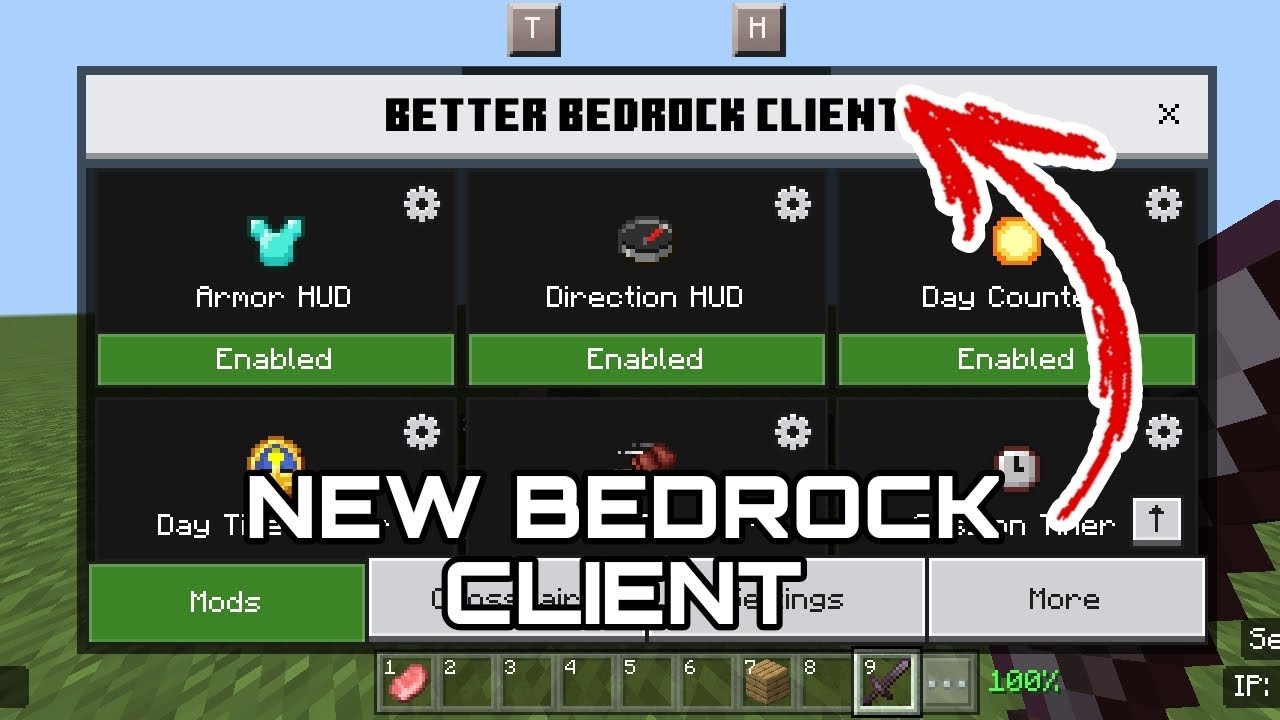 THIS BEDROCK CLIENT IS AWESOME 🔥 - YouTube