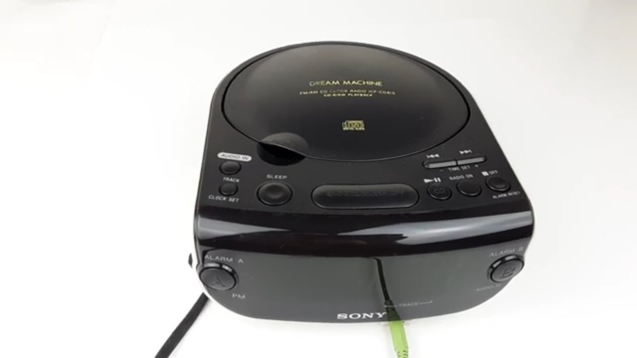 Sony Dream Machine Cd Clock Radio