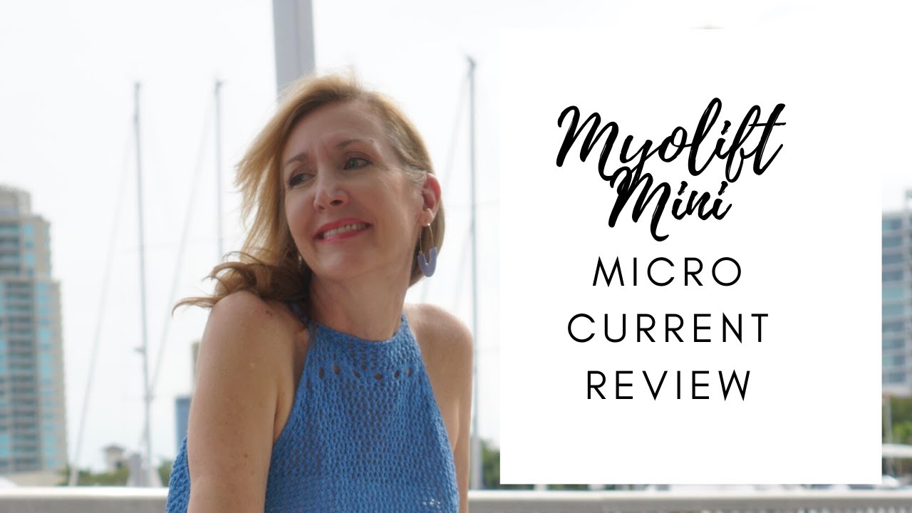 MyoLift Mini Microcurrent Face Lift Review - YouTube