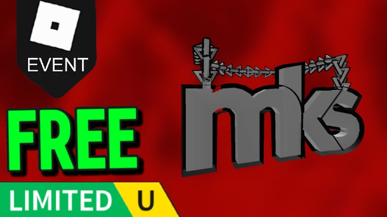 How To Get MKS Chain in UGC Limited Codes (ROBLOX FREE LIMITED UGC ...