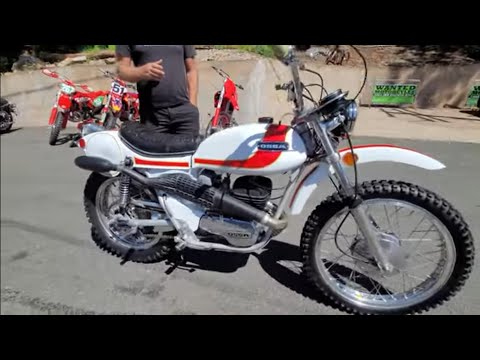 STUNNING 1973 Ossa 250 Six Days from the museum September 1, 2022