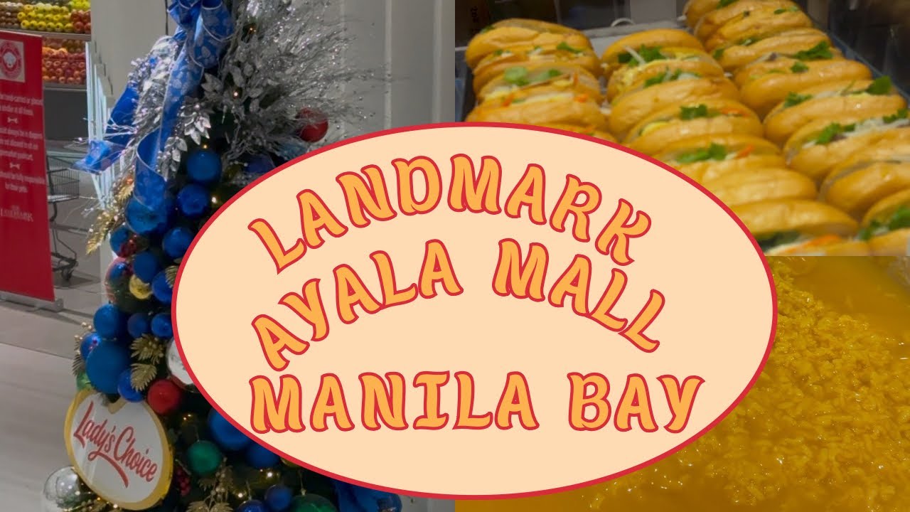 Newly Opened Landmark Ayala Mall Manila Bay - YouTube