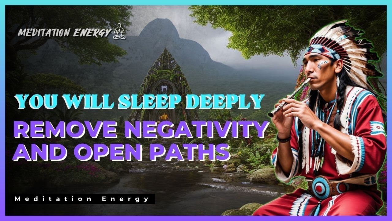 RELAXING SOUND WITH SOFT INDIGENOUS FLUTE FOR SLEEPING AND MEDITATION # ...