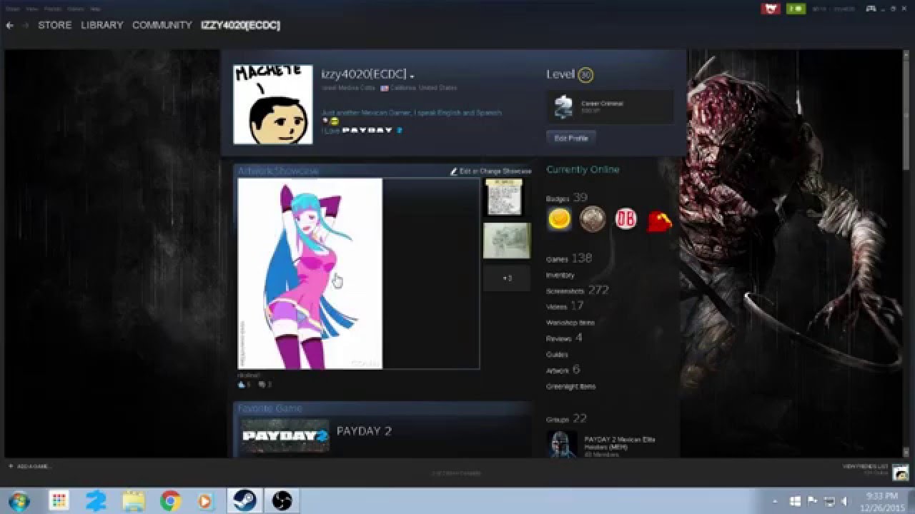 Como poner gifs en tu perfil de Steam - YouTube