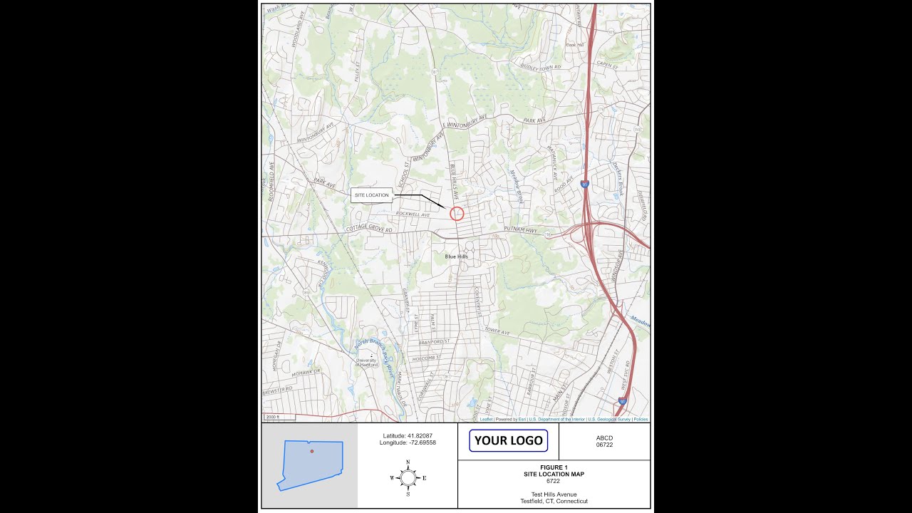 Generate Site Topographic / Site Location Map with a few clicks using ...